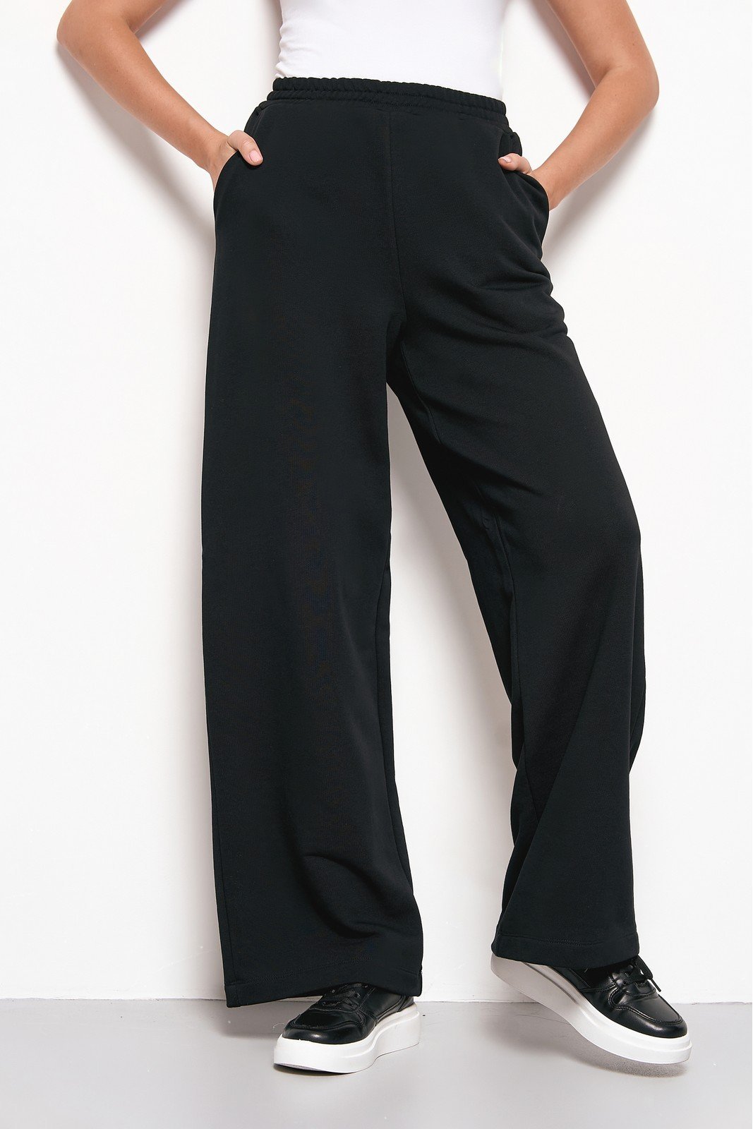 Брюки 1524 черный FOXY FOX купить в интернет магазине Велесмода